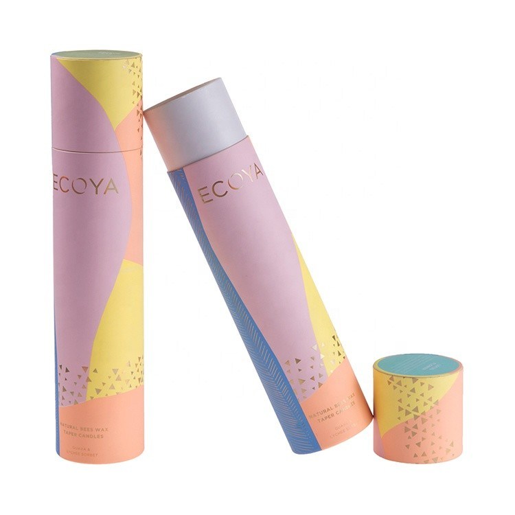 ODM Biodegradable Cardboard Tubes Satin Inserted Push Up CMYK Color